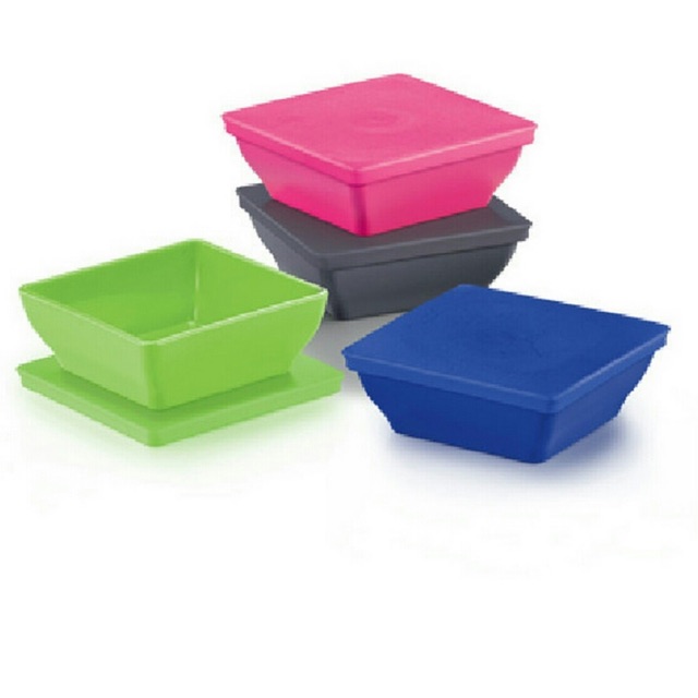 Tupperware Zen Square (4pcs) 200ml | Shopee Malaysia