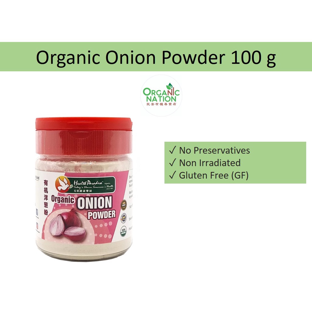 Organic Onion powder 100g | Shopee Malaysia