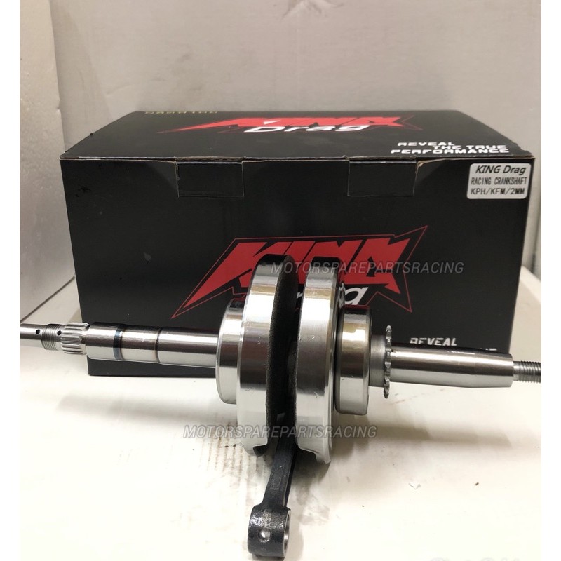 KING DRAG CRANKSHAFT WAVE125 PNP EX5 DREAM EX5 CLASS JET 2MM 3MM LEO ...