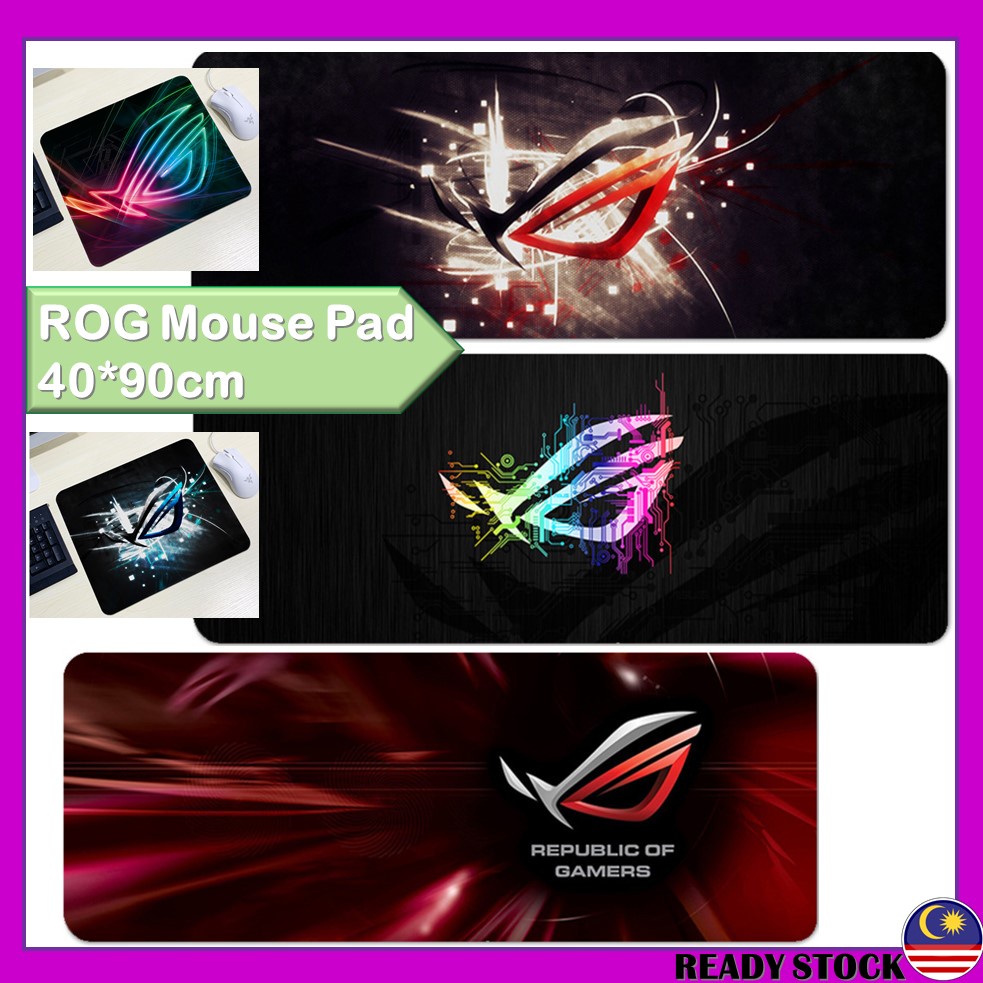 ASUS ROG Gaming Mouse Pad Small Extra Large ANTI-SLIP SEAM 滑鼠垫 | Shopee ...