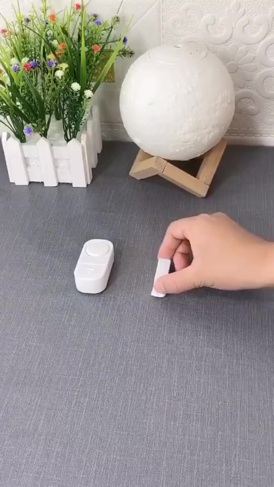 𝗙𝗔𝗦𝗧 𝗥𝗘𝗦𝗣𝗢𝗡𝗦𝗘 》Wireless Magnetic Sensor Door Alarm Self Adhesive Window ...