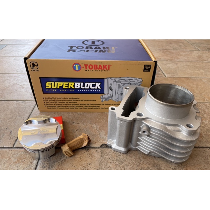 TOBAKI LC135 / Y15ZR RACING CERAMIC SUPERBLOCK blok TOBAKI SUPER BLOCK 63MM cutting superhead ...