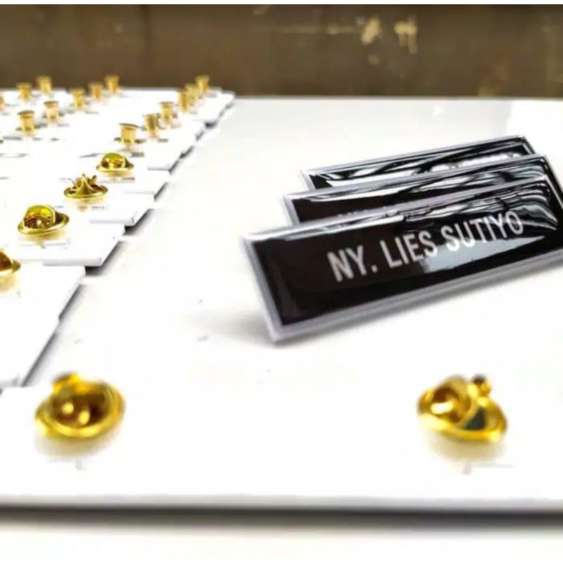 Bhayangkari board Name Tag ASN PNS TNI Police Polri Persit Doctor Name ...