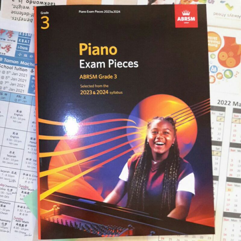 ABRSM Piano Exam Pieces Grade 3 2023 & 2024 Syllabus | Shopee Malaysia