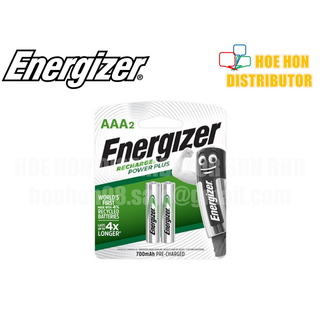Energizer Extreme / Power Plus AA / AAA Rechargeable Battery Batteries ...