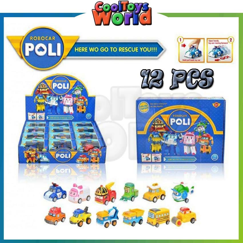 Robocar 8 IN 1 or 12 IN 1 Transformation Car | Policar Toys for ...