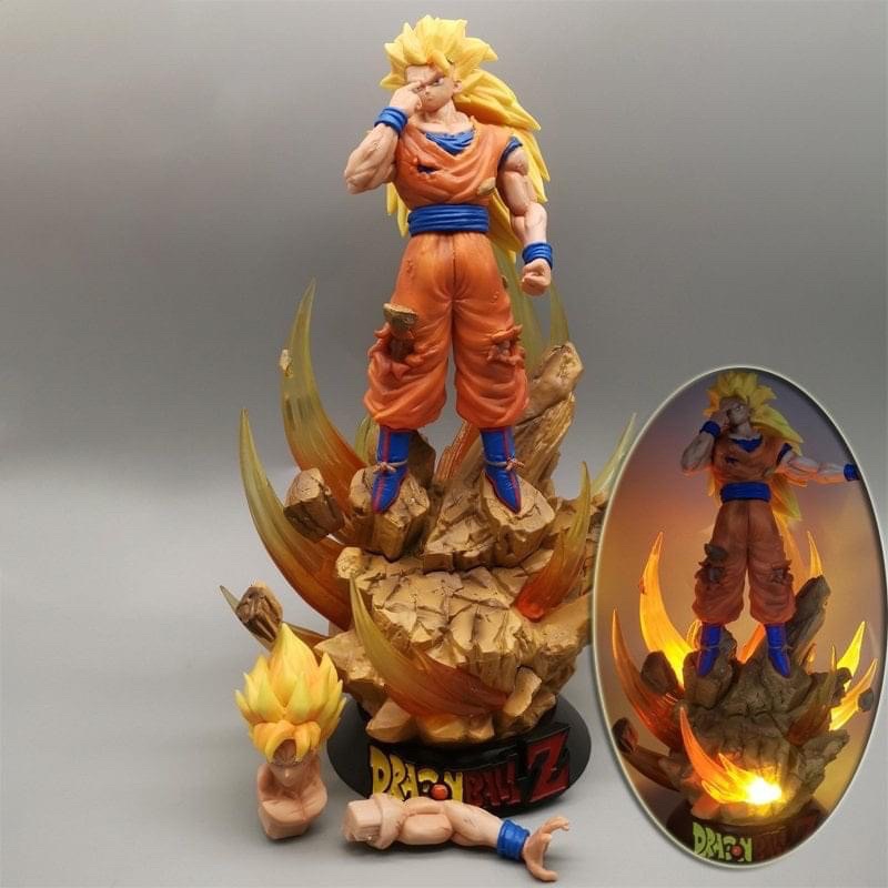 [New Product] Goku Super Saiyan3 Character Model With LED, Goku SSJ3 ...