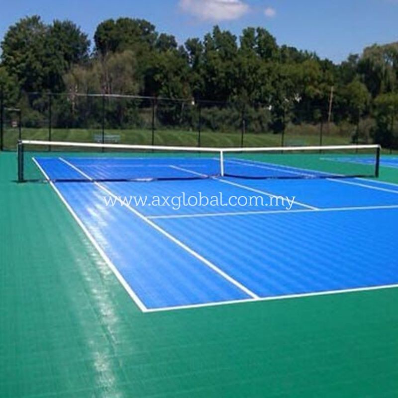 {📢 Dari Kilang📢} Indoor futsal court floor | Futsal Court Interlocking ...