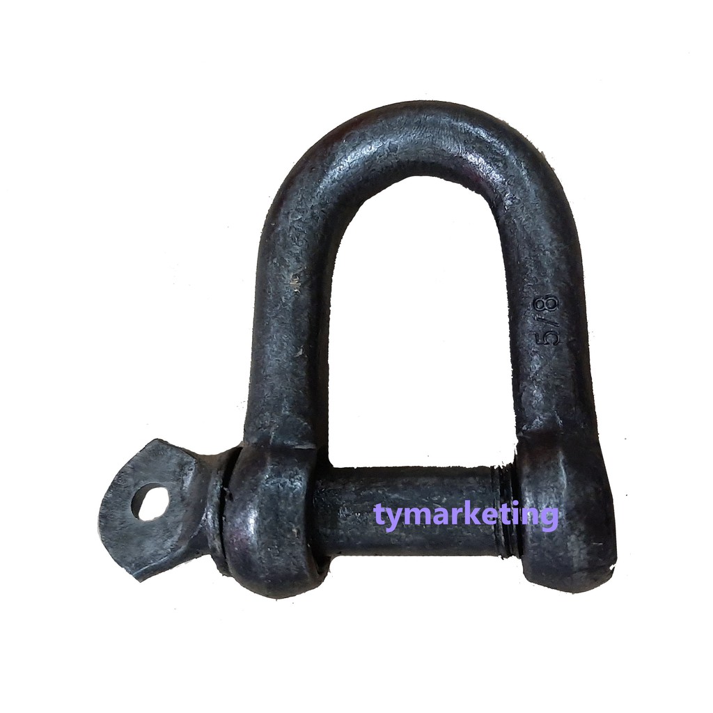 D-Shackle Black / Chain Connector Black 16mm | Shopee Malaysia