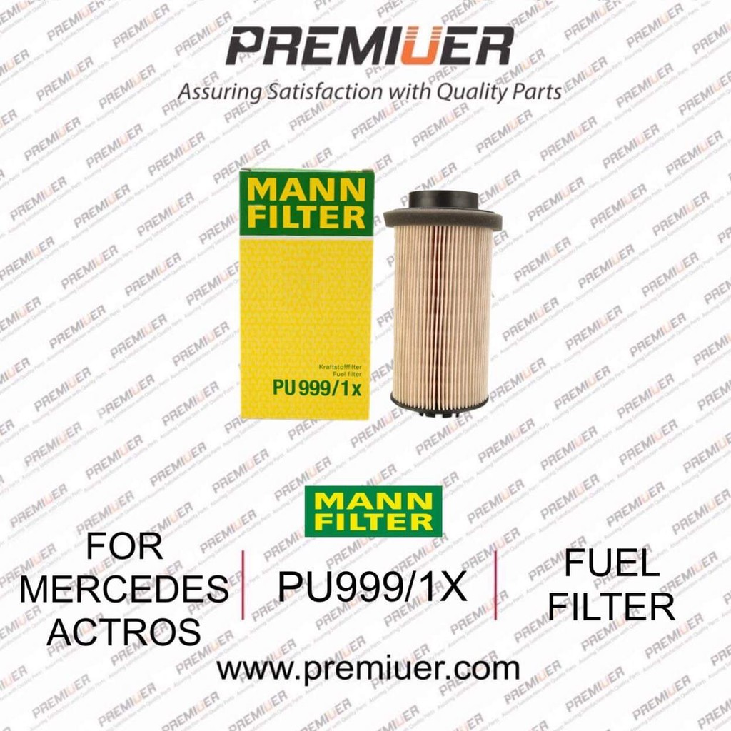 PU999/1X MANN FILTER Mercedes Actros Fuel Filter A5410901152 ...