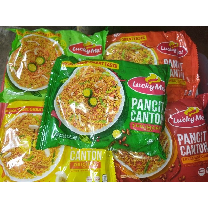 Lucky Me Instant Pancit Canton (80g) | Shopee Malaysia
