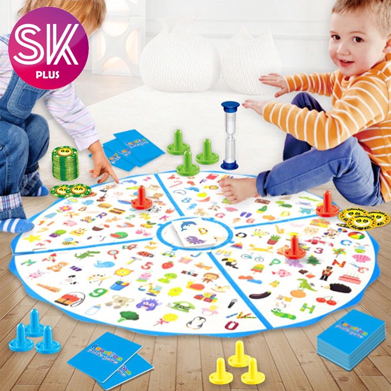 🌟 Ready Stock 🌟 SKPLUS Children Reaction Puzzle Board Game Focus Memory Training Reaction Board ...