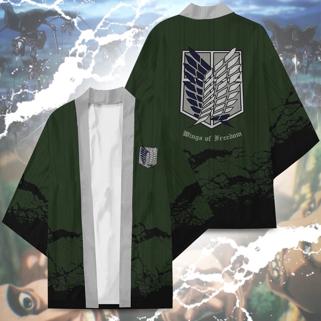【CustomFashion】 Anime Attack On Titan Levi Ackerman Eren Jaeger Cosplay ...
