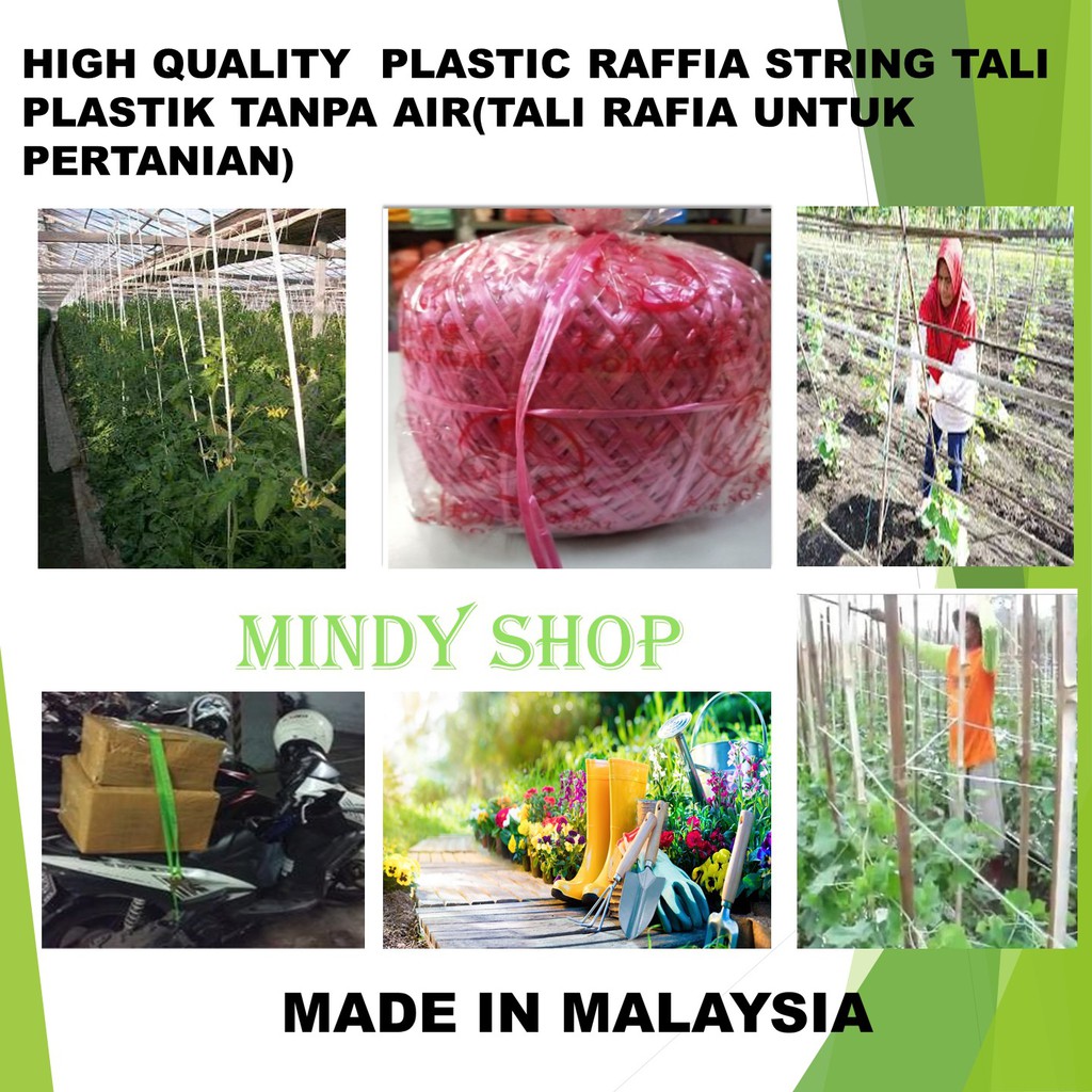1kg TALI RAFIA(干性塑胶绳) TALI PLASTIK TANPA AIR / Tali Plastic Roll / Tali ...