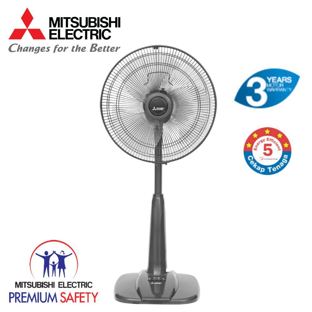 stand fan standing fan kipas berdiri Mitsubishi Electric Tatami Fan 18 ...