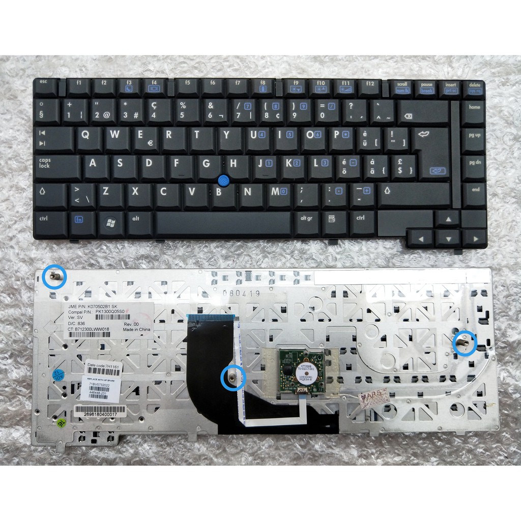 HP COMPAQ 6910 6910P 6910S 6910B 446448-001 K070502A1 Replacement ...
