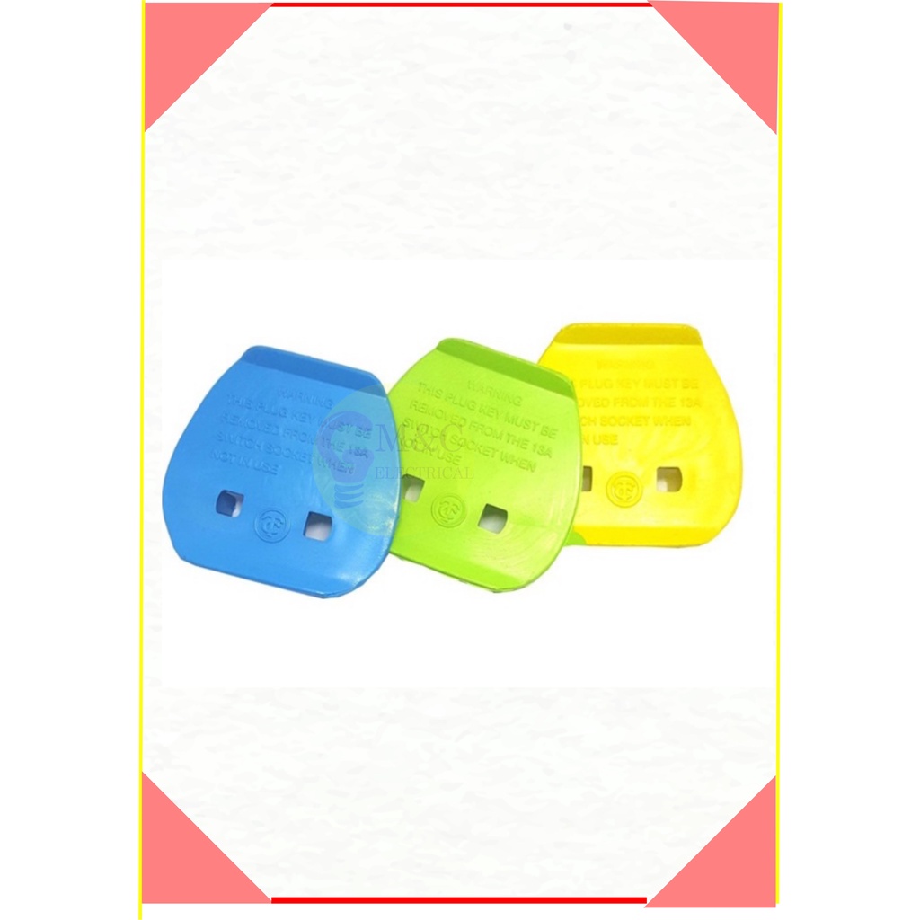 Plastic Safety Plug Key With Hole Socket 2 Pin 2 pin to 3 pin converter ...