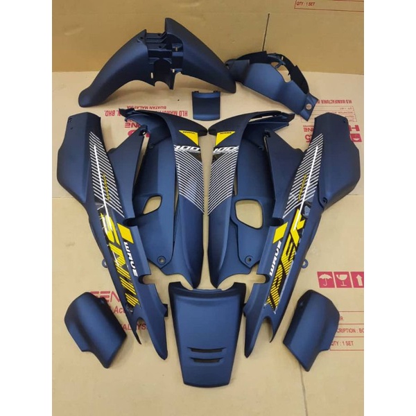 COVERSET HONDA WAVE 100 / EX5 CLASS1 / WAVE 100R Stiker sniper 2019 ...