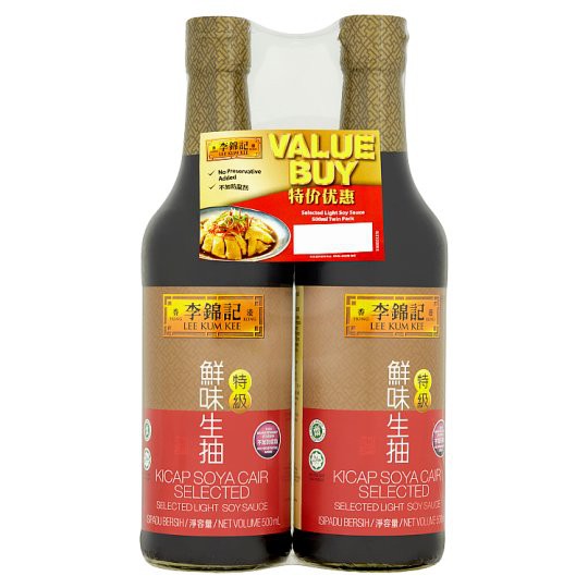 Lee Kum Kee Selected Light Soy Sauce 2 x 500ml | Shopee Malaysia