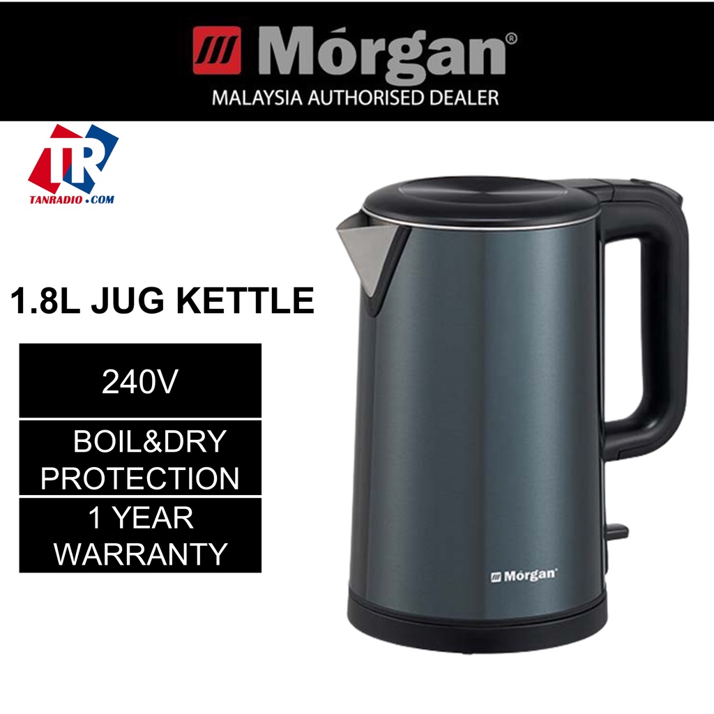 Morgan Kettle Stainless Steel (1.8L) DW8218 | Shopee Malaysia