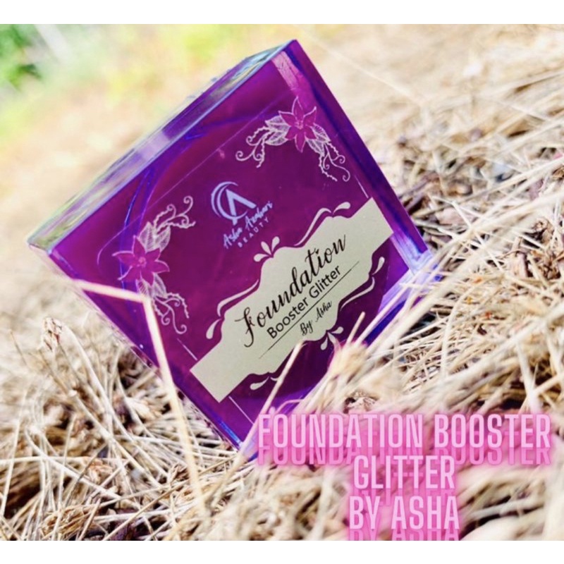 💯 new pack🌈 ASHA FOUNDATION BOOSTER GLITTER & VCARE FOUNDATION ...