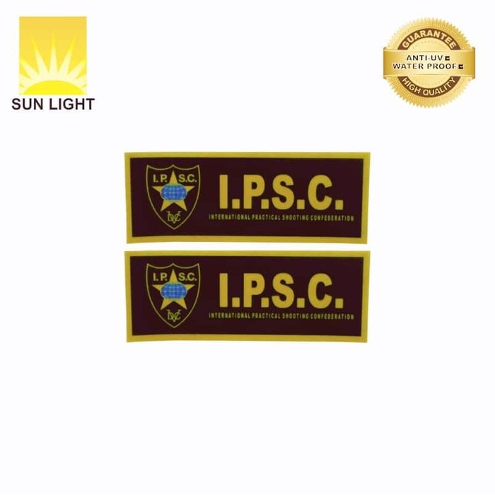 IPSC PLATE SIGN STICKER | Shopee Malaysia