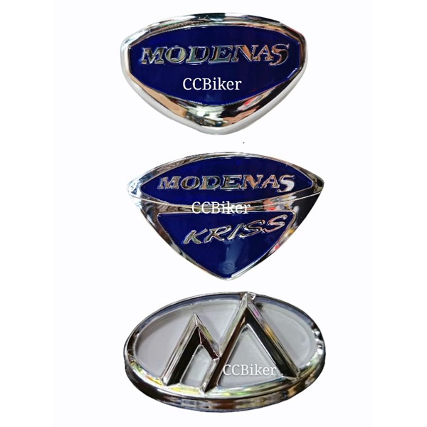 Modenas Kriss 100/ 110/ 120 GT128 CT100 Kriss2 logo emblem | Shopee ...