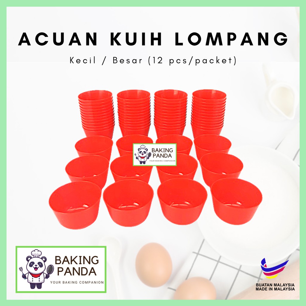 Acuan Kuih Lompang (12pcs/pack) | Acuan Kuih Apam | Kuih Kosui | Kuih ...