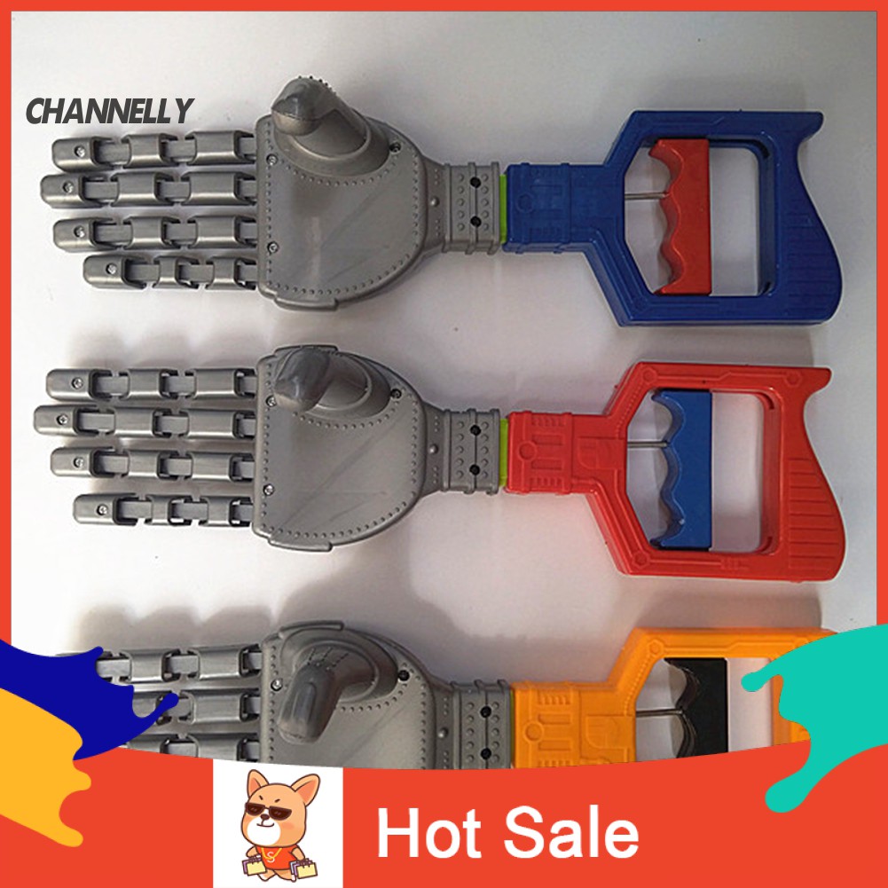 ☑Ch Funny Robot Claw Hand Grabbing Stick Kids Wrist Strengthen Toy ...
