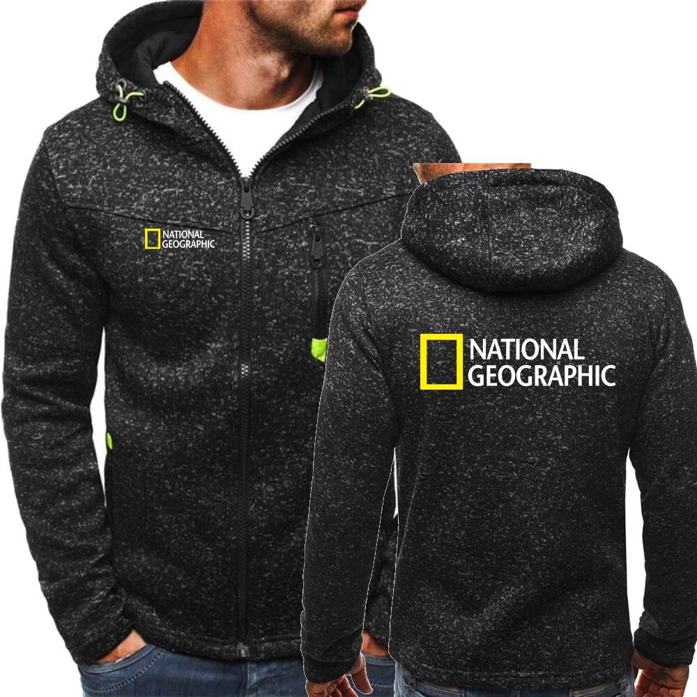 National Geographic Hoodies Jacquard Outerwear Coats Discovery ...