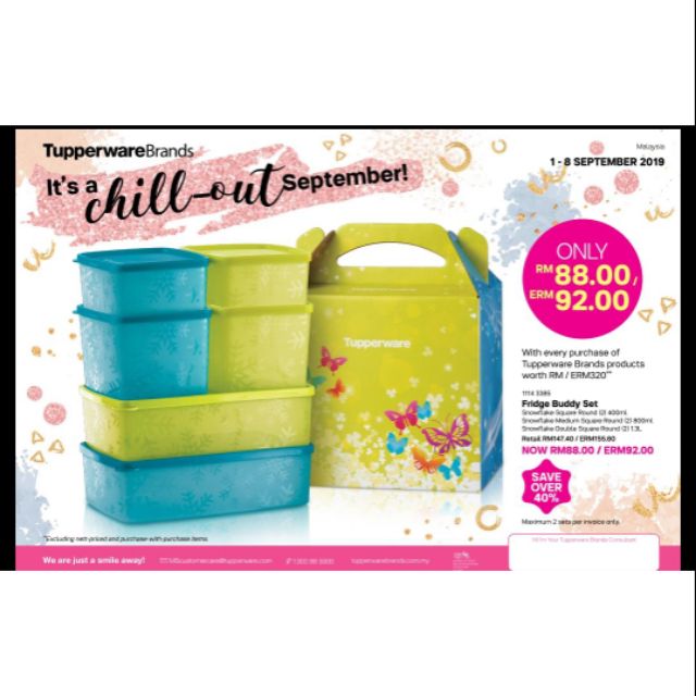 TUPPERWARE fridge buddy set | Shopee Malaysia