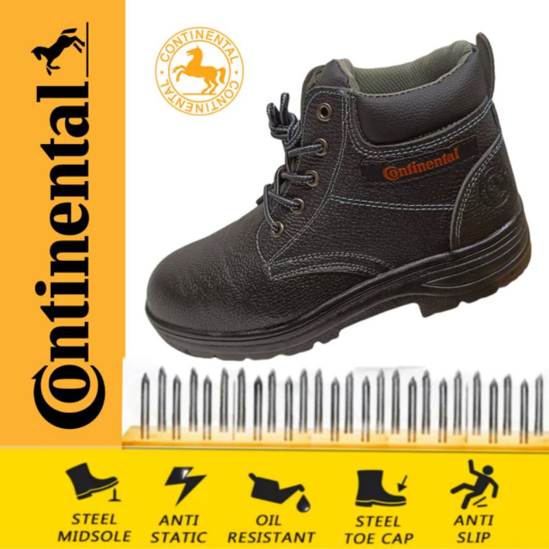Continental Premium Quality Safety Boots / Kasut Safety Continental ...