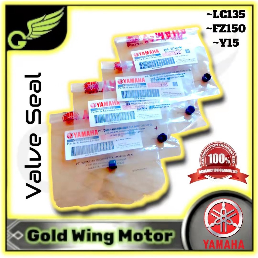 ( 1 PCS ) YAMAHA ORI INDO LC135 Y15ZR FZ150 VALVE SEAL STEM Y15 Y16 NVX ...