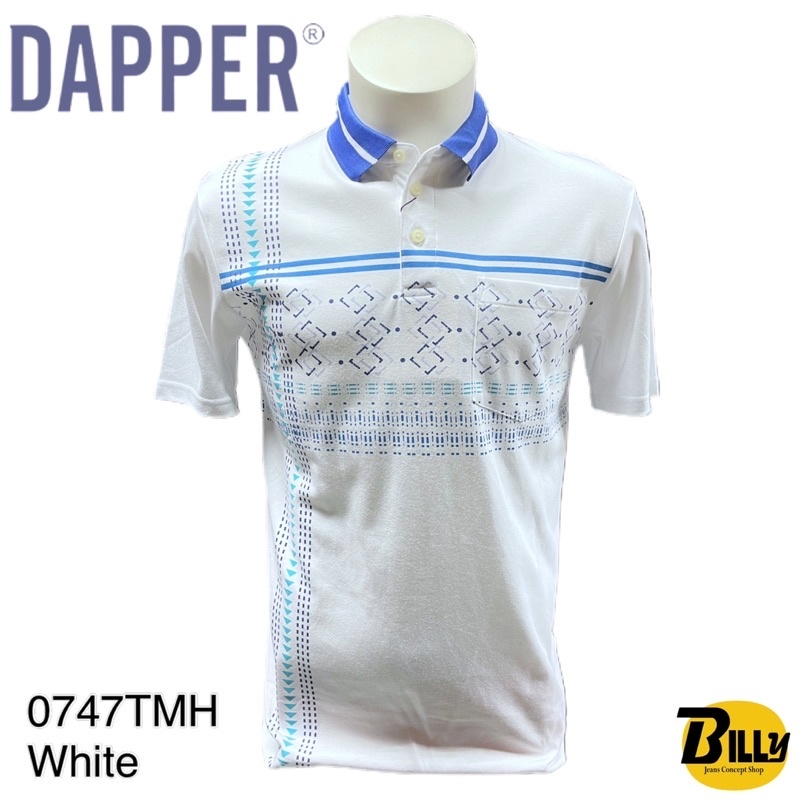 DAPPER Brand Men Polo T-shirts with Pockets (0747TMH) | Shopee Malaysia