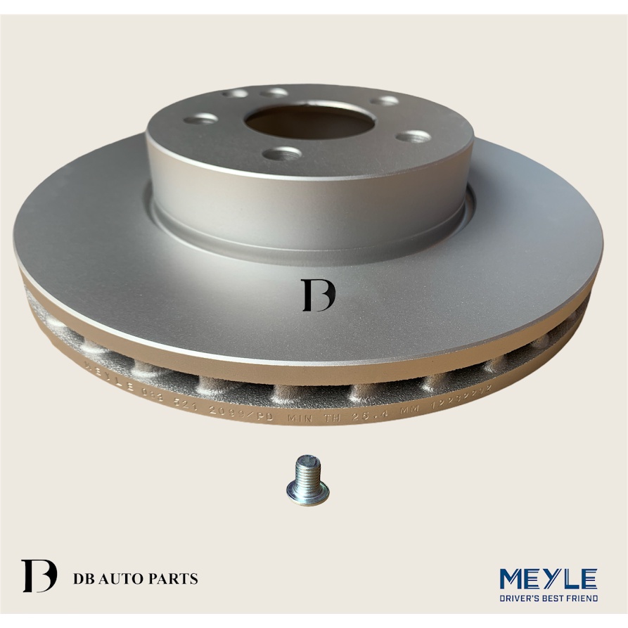 MEYLE PD MERCEDES BENZ W204 W212 FRONT BRAKE DISC SET /2PCS (0835212099 ...