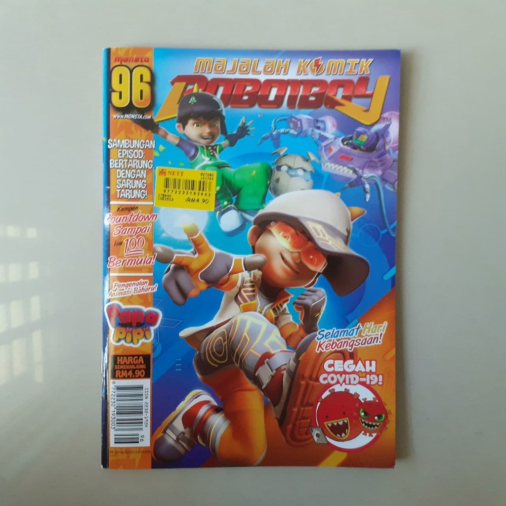 Majalah Komik Boboiboy Isu 96 (Preloved) | Shopee Malaysia