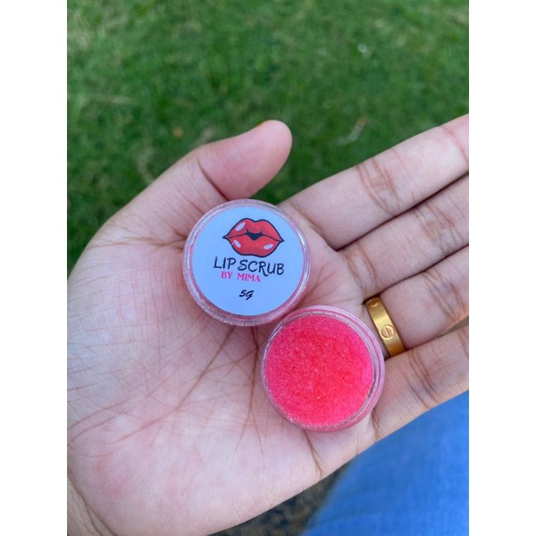 SCRUB BIBIR Original BY.MIMA Sugar Rush Lip Scrub Moisturizing Lip ...