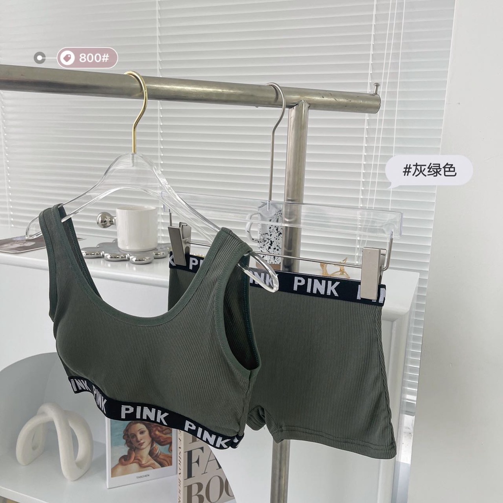 New 2in1 Women's Sexy lingeries Bra & Panty Set Love Secret Stretchable Padded hollow | Shopee ...