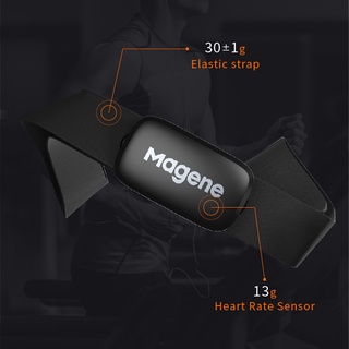 Magene H003 Heart Rate Sensor /S3+ Speed Cadence Sensor Bluetooth+ANT ...