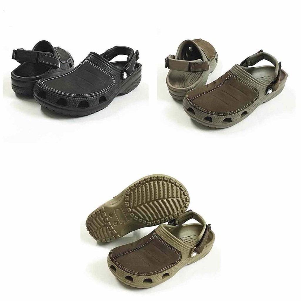 crocs men Selipar lelaki Crocs Yukon Mesa Clog 3(Free Woven Bag ...