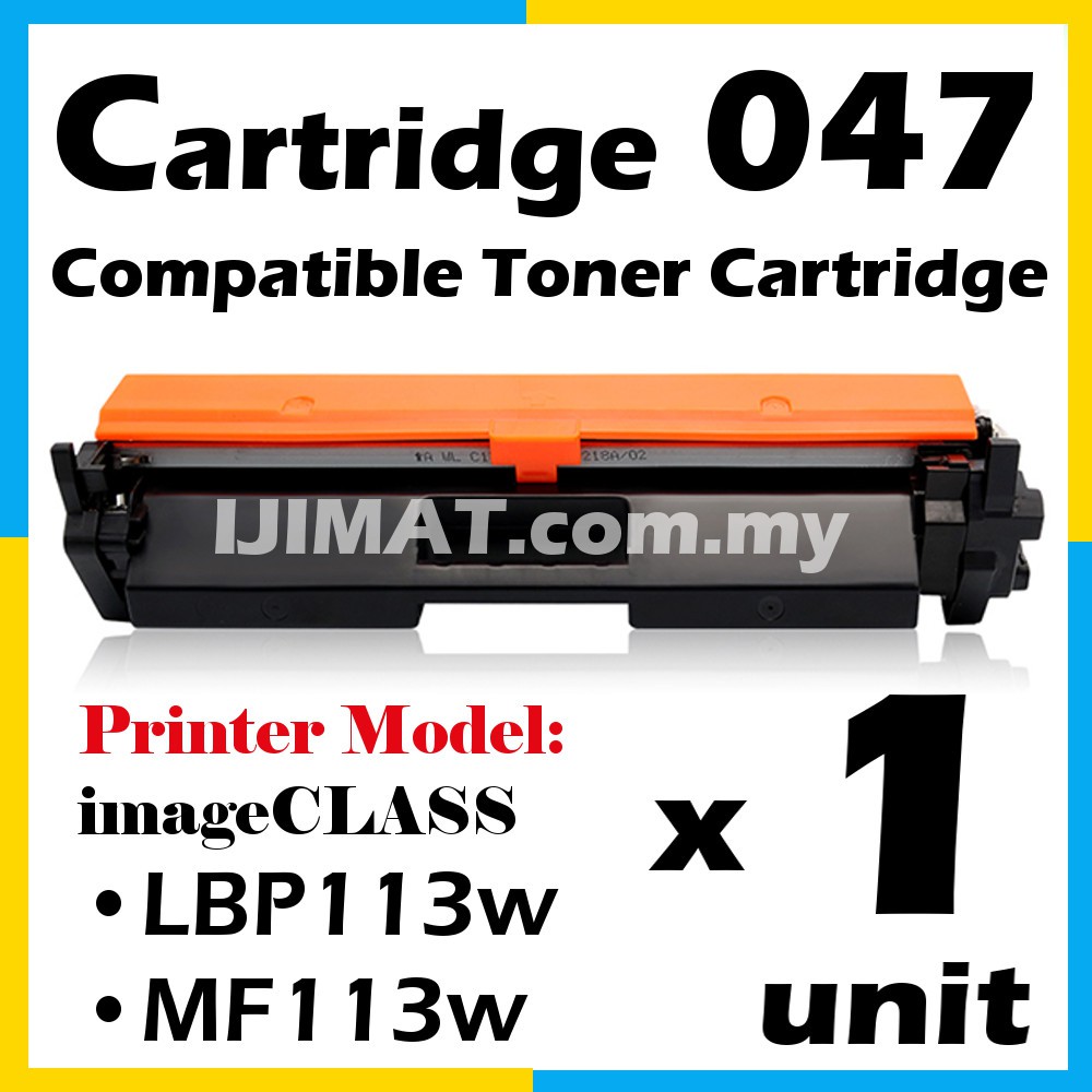 Canon 047 Cartridge 047 / CRG 047H / 049 Drum LBP113w LBP113 LBP 113w ...