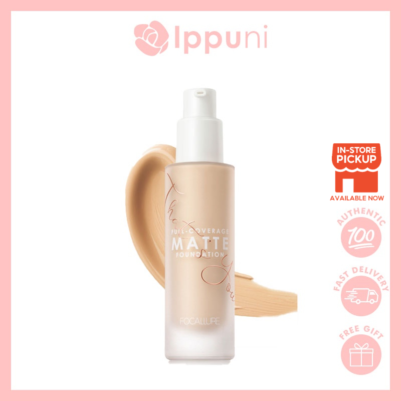 FOCALLURE FA130 Covermax Full Coverage Foundation (4 shades) | Shopee ...