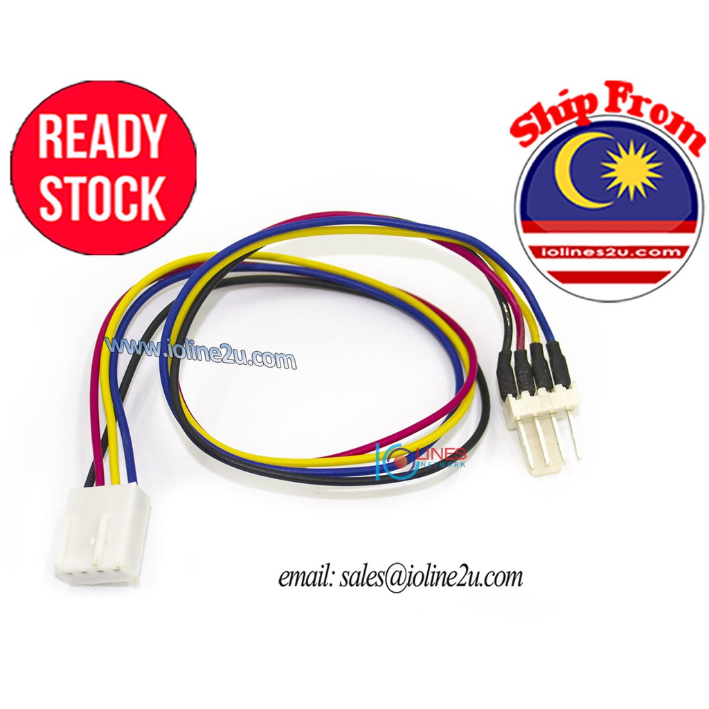 4-Pin PWM 20cm FAN Extension cable 4-wires fan connector for CPU Casing ...