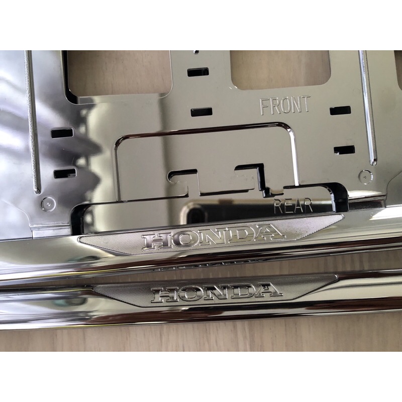 Honda frame plate 2020 chrome | Shopee Malaysia