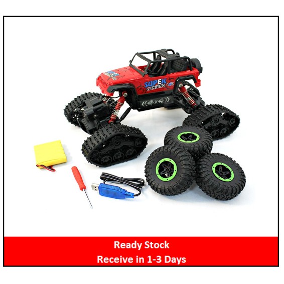 🌟Ready Stock🌟RC All Terrain Super Climber Jeep Truck 2.4Ghz | Shopee ...