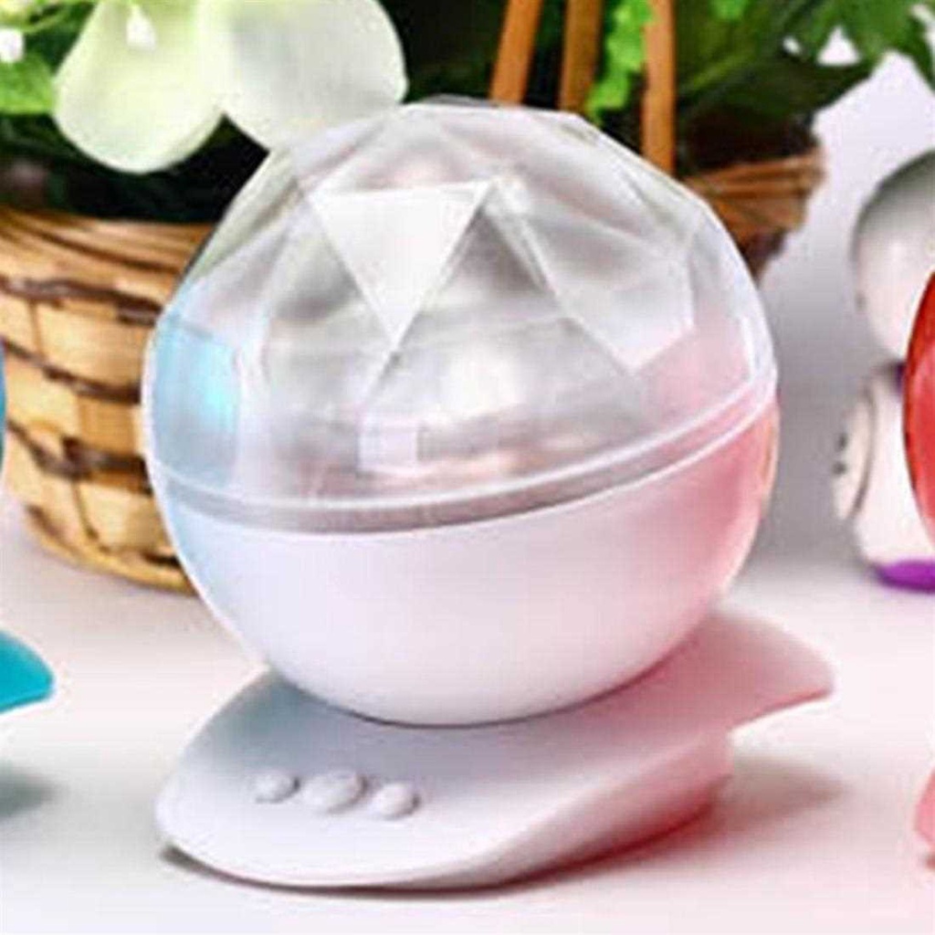 Remote Control Diamond Shaped Projector Night Light Built-in Mini Music ...