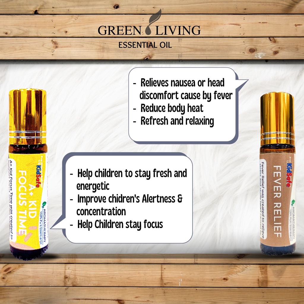 YL A+ KID FOCUS TIME / YL FEVER RELIEF Roll On KidSafe Roll On ...