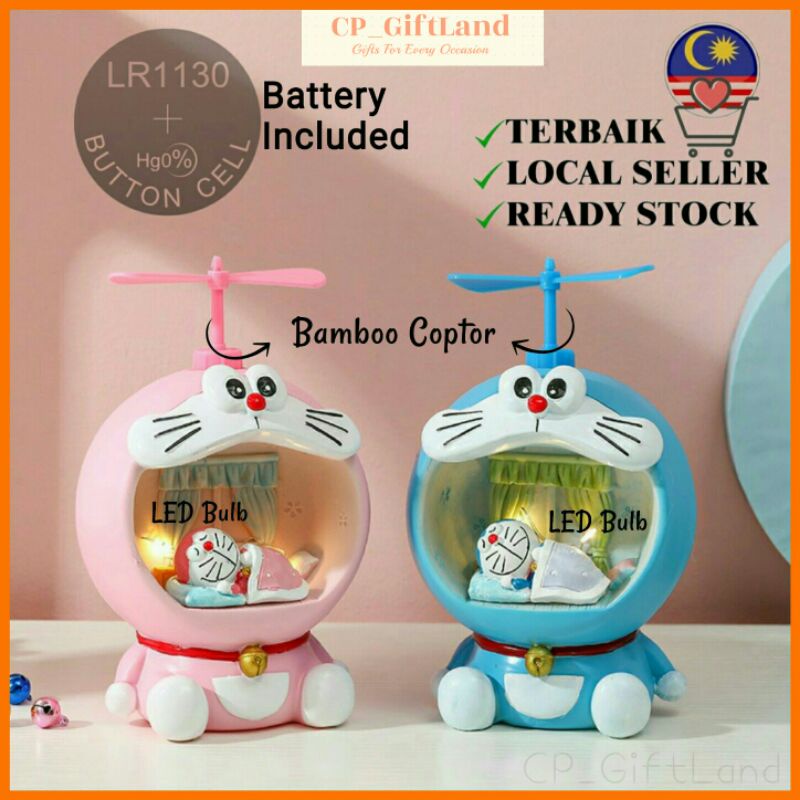 [MSIA READY STOCK] Doraemon Lamp Cute Bed Lamp Table Lamp Gift Lampu ...