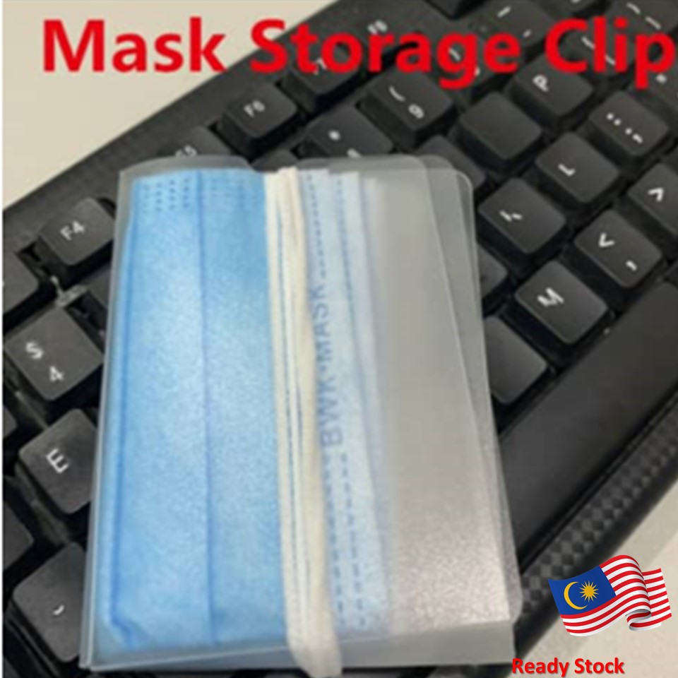 Mask Storage Clip Mask Keeper Foldable Mask Storage Face Masks ...