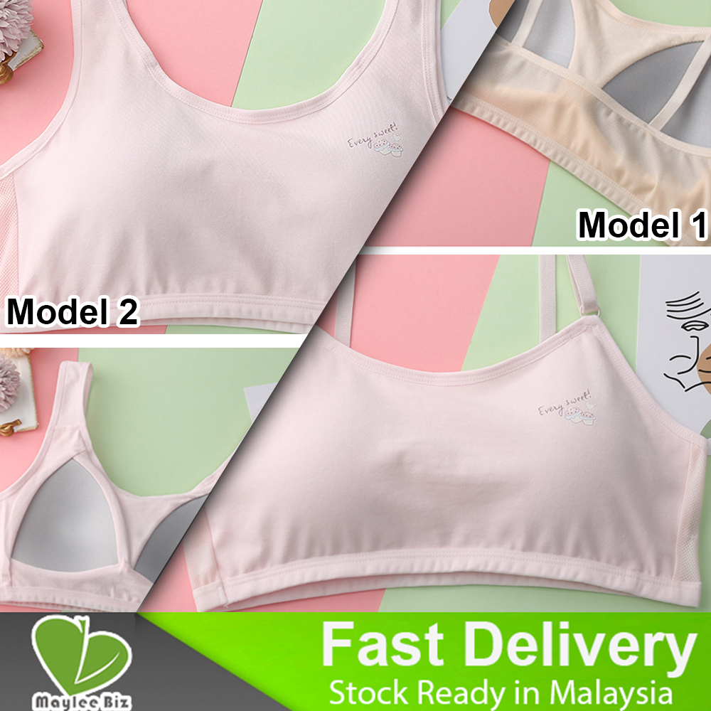 One Piece Kid Bra Teenage Developing Girls Children Young Training ...